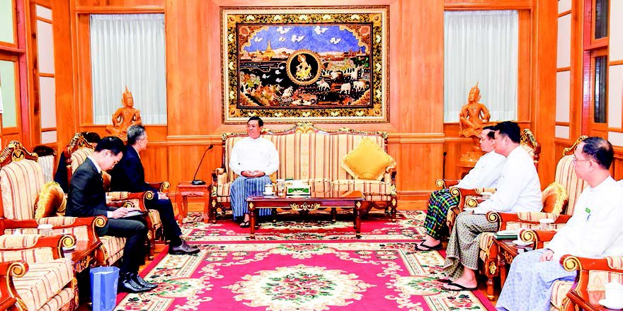Ministry 1 Union Minister receives Thai Ambassador | Myanmar Digital News Ministry 1 Union Minister receives Thai Ambassador | Myanmar Digital News
